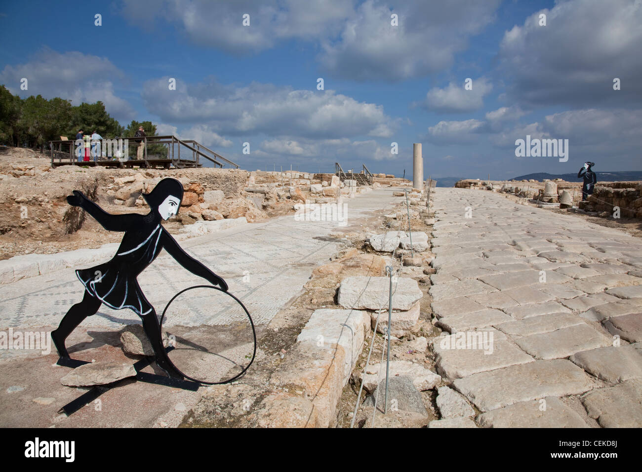 ancient city Zippori (Sepphoris) administrative capital Galilee during ...