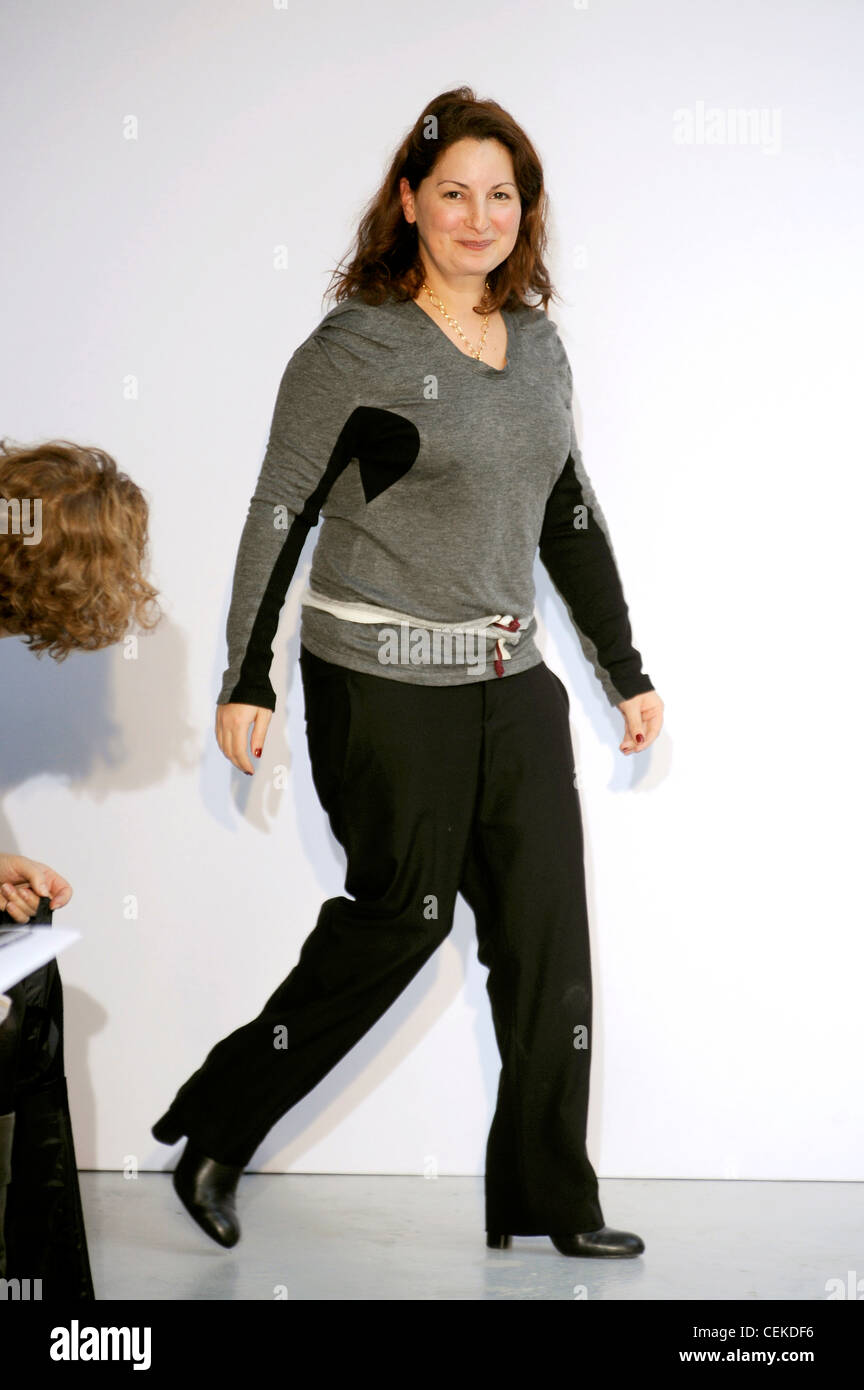 Anne Valerie Hash Paris Ready to Wear Autumn Winter after her show ...