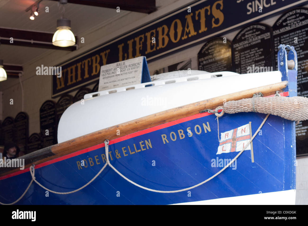 The RNLI Whitby Lifeboats Stock Photo - Alamy