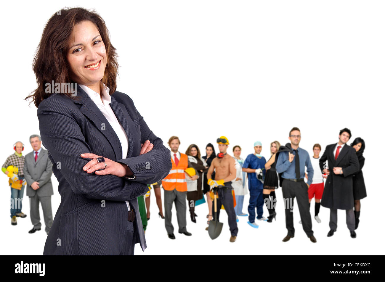 Different crowd people hi-res stock photography and images - Alamy