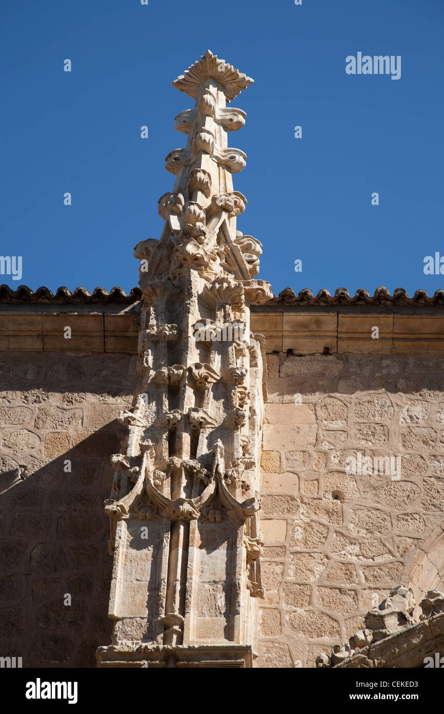 church dates 16th century combines Gothic style Plateresque filigree ...