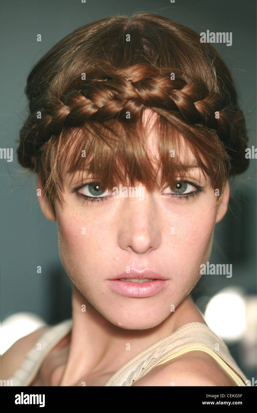 Sue Stemp Backstage New York Ready to Wear Spring Summer Head shot of ...