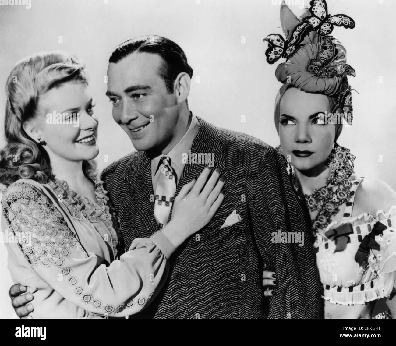 Thornton freeland dir carmen miranda phil baker alice faye hi-res stock ...