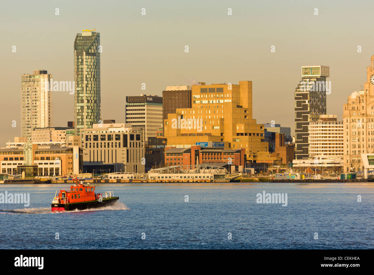 Liverpool pilot boat Stock Photo - Alamy