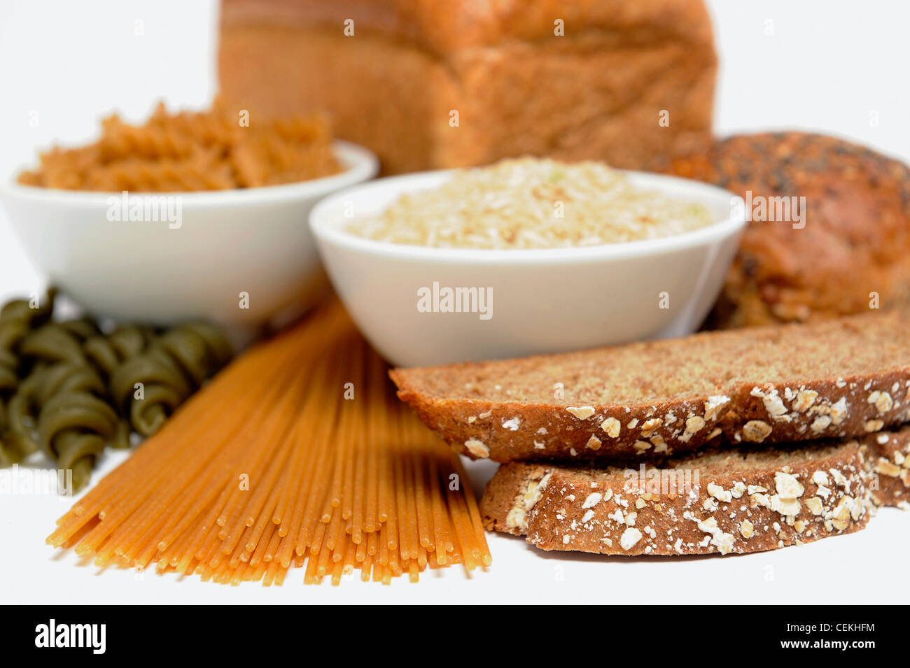 Bread rice pasta hi-res stock photography and images - Alamy