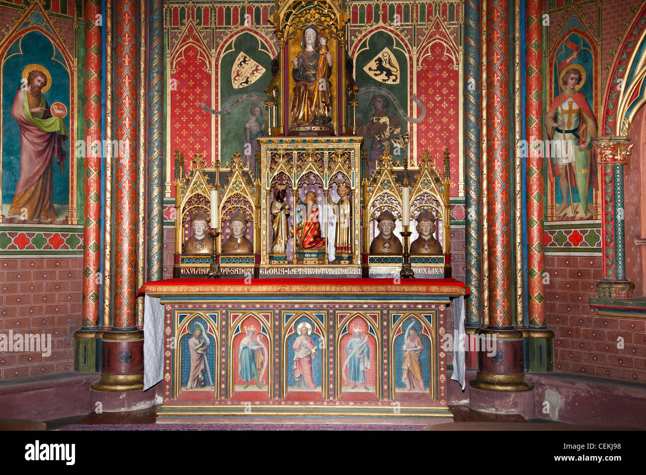 Germany, Cologne, Cologne Cathedral, Chapel of the Three Magi Stock ...
