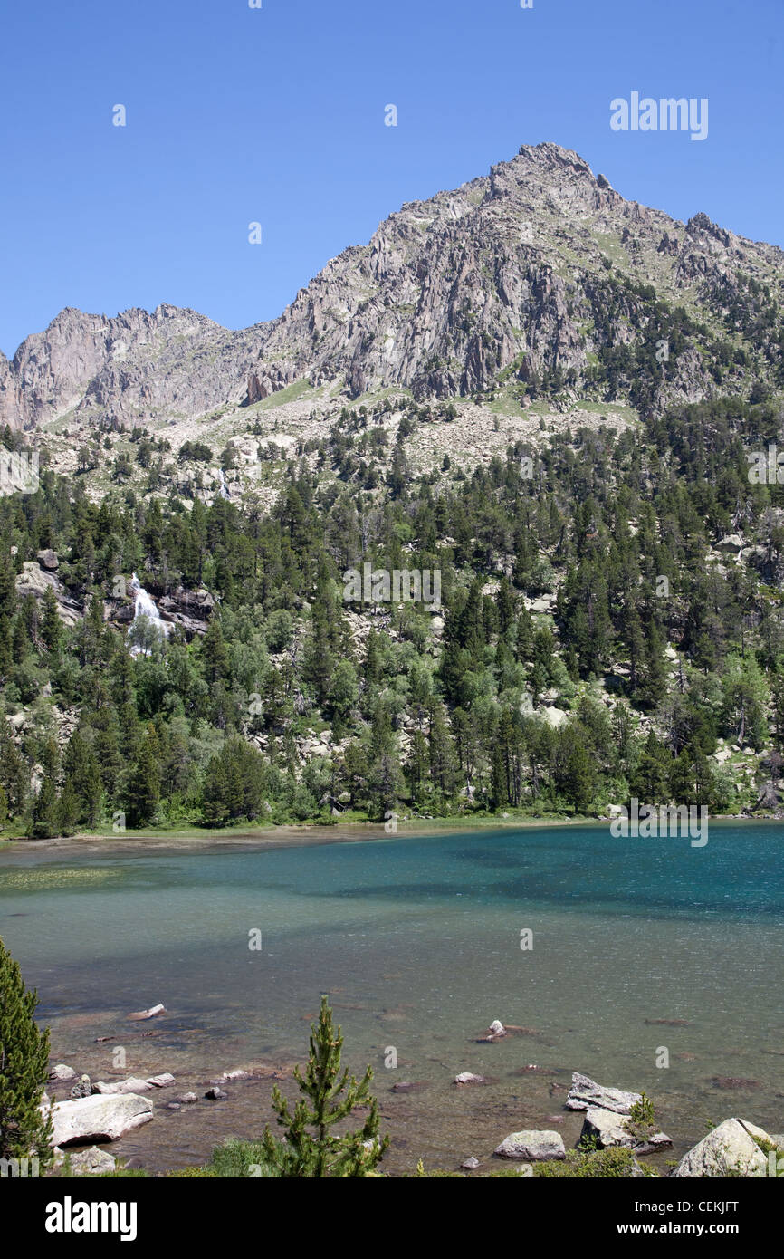 Europe, Spain, Pyrenees Mountains and Lake Stock Photo - Alamy