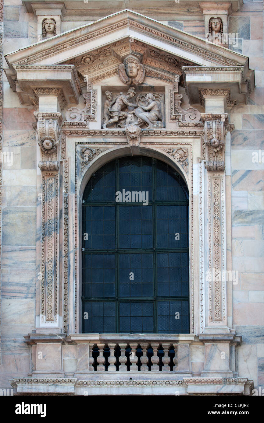 Italy, Milan, Milan Cathedral, Windows Stock Photo - Alamy