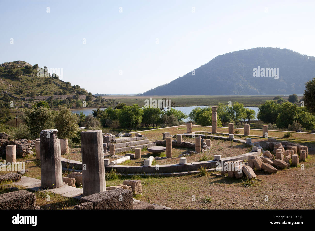 Turkey, Kaunos, Sanctuary Stock Photo - Alamy