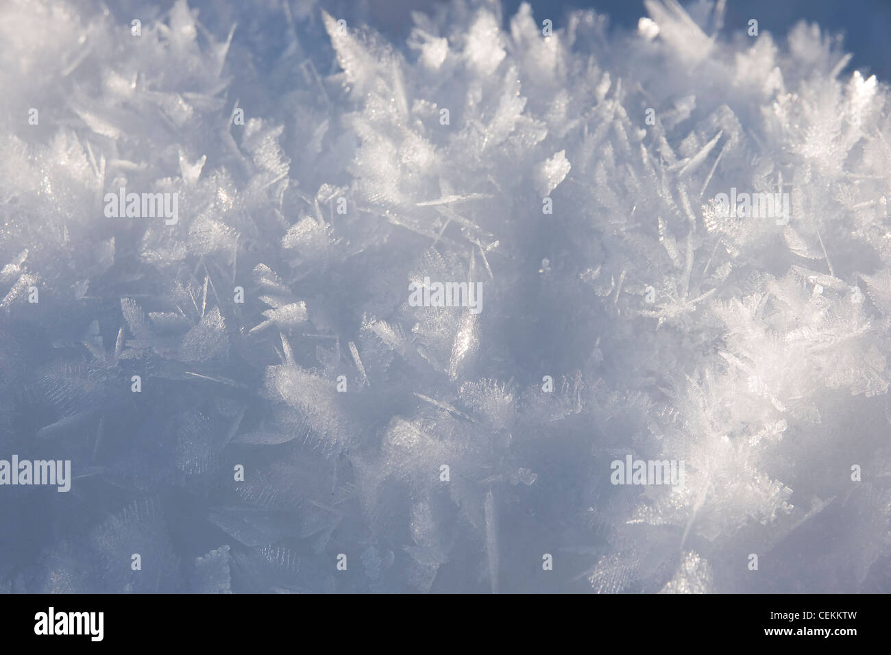 Stucture of snow surface Stock Photo - Alamy