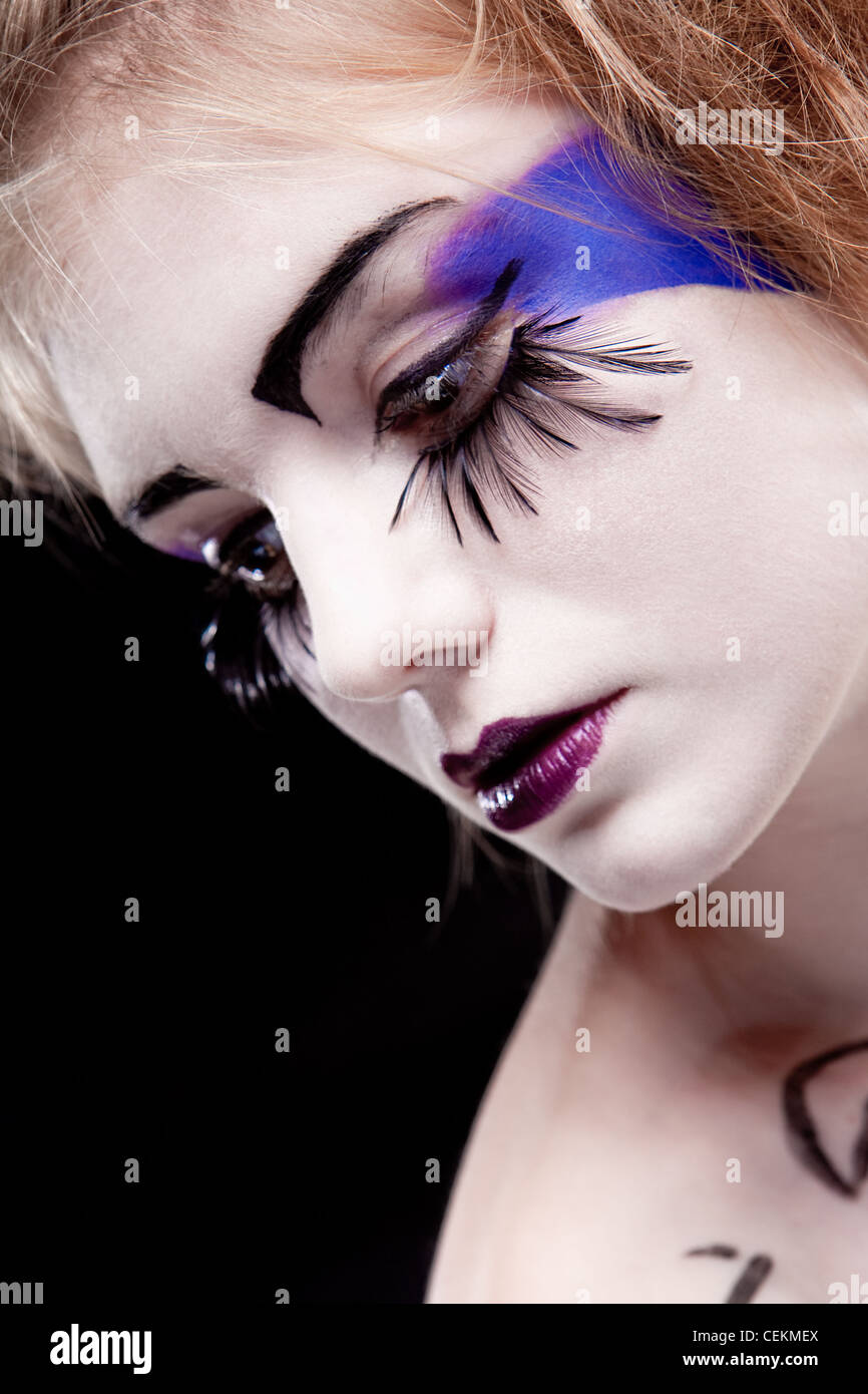 Eyelashes Fake High Resolution Stock Photography and Images - Alamy