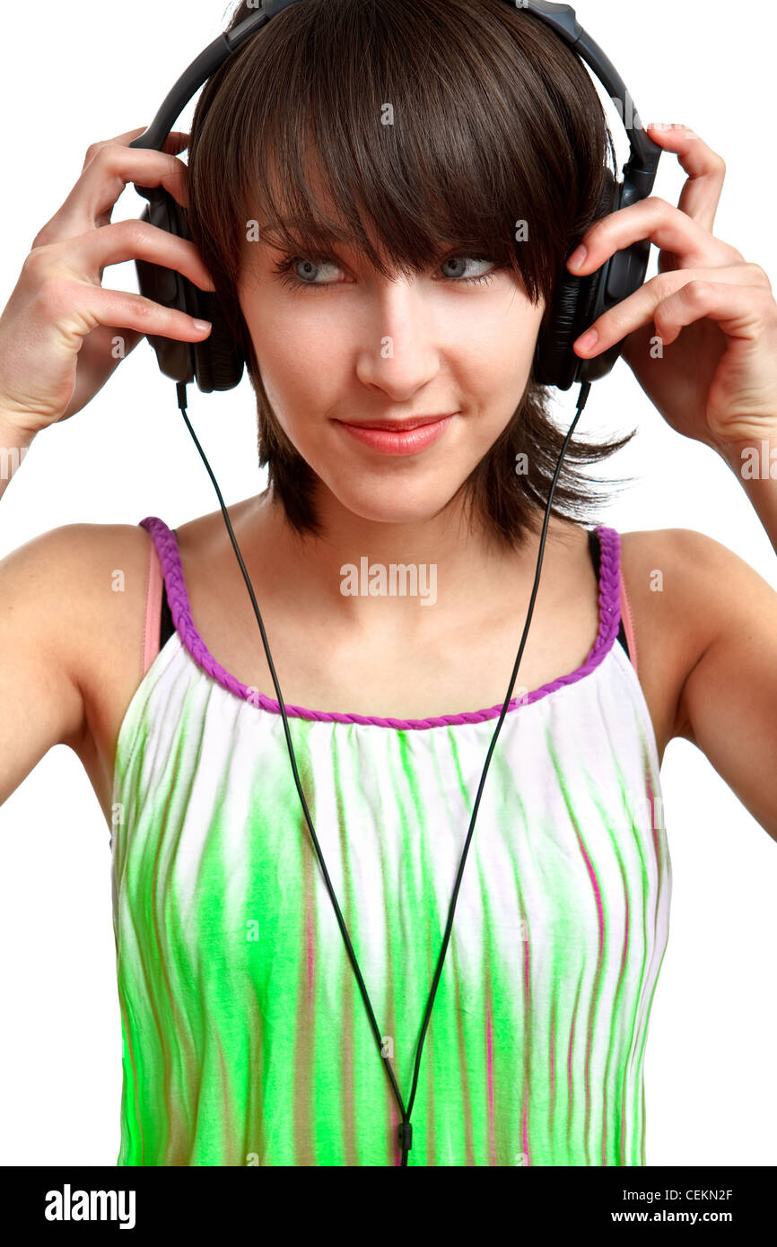 Dj girl hi-res stock photography and images - Alamy