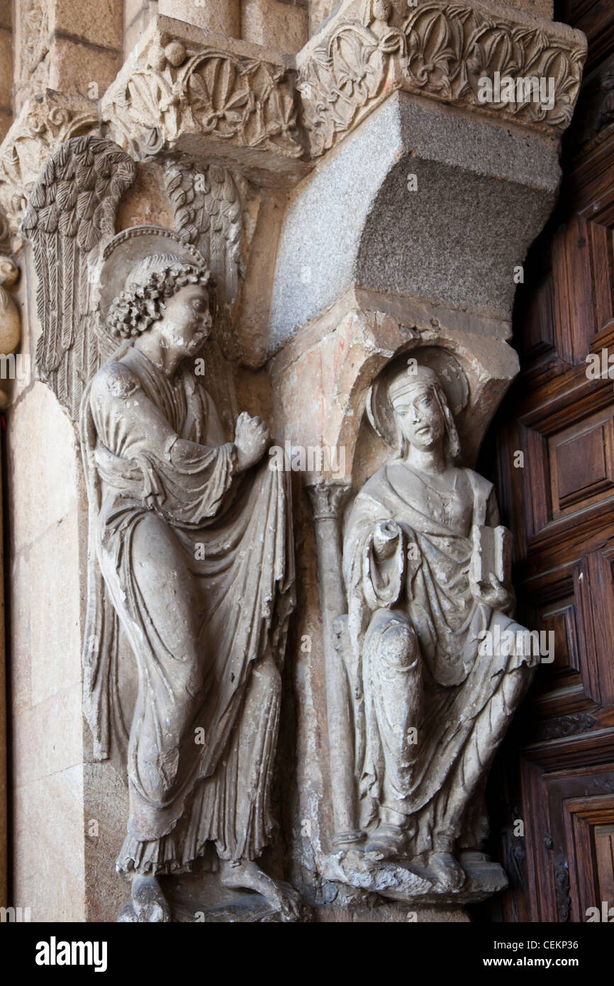 Spain, Avila (UNESCO World Heritage Site), Basilica de San Vicente ...