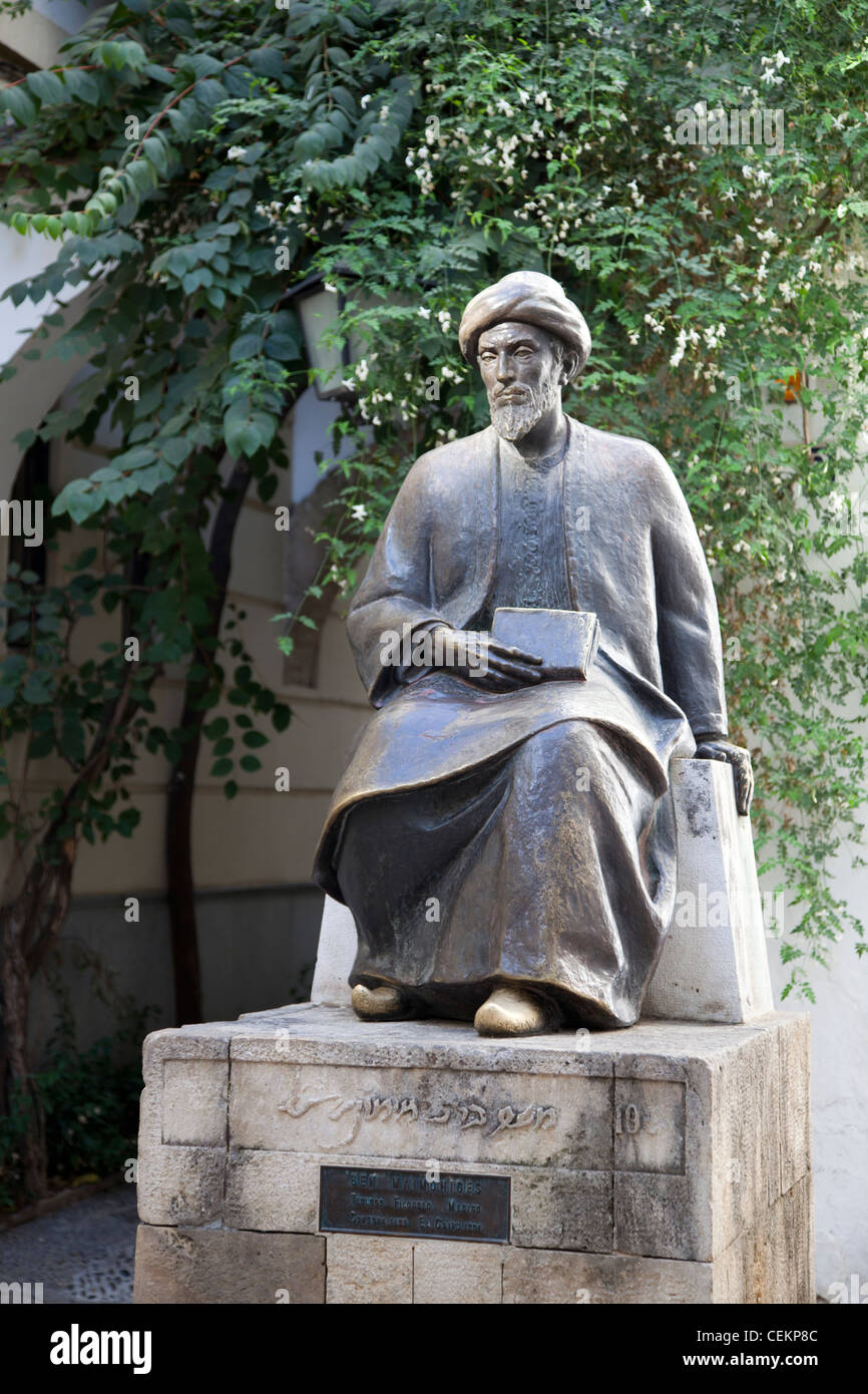 Statue maimonides rambam hi-res stock photography and images - Alamy