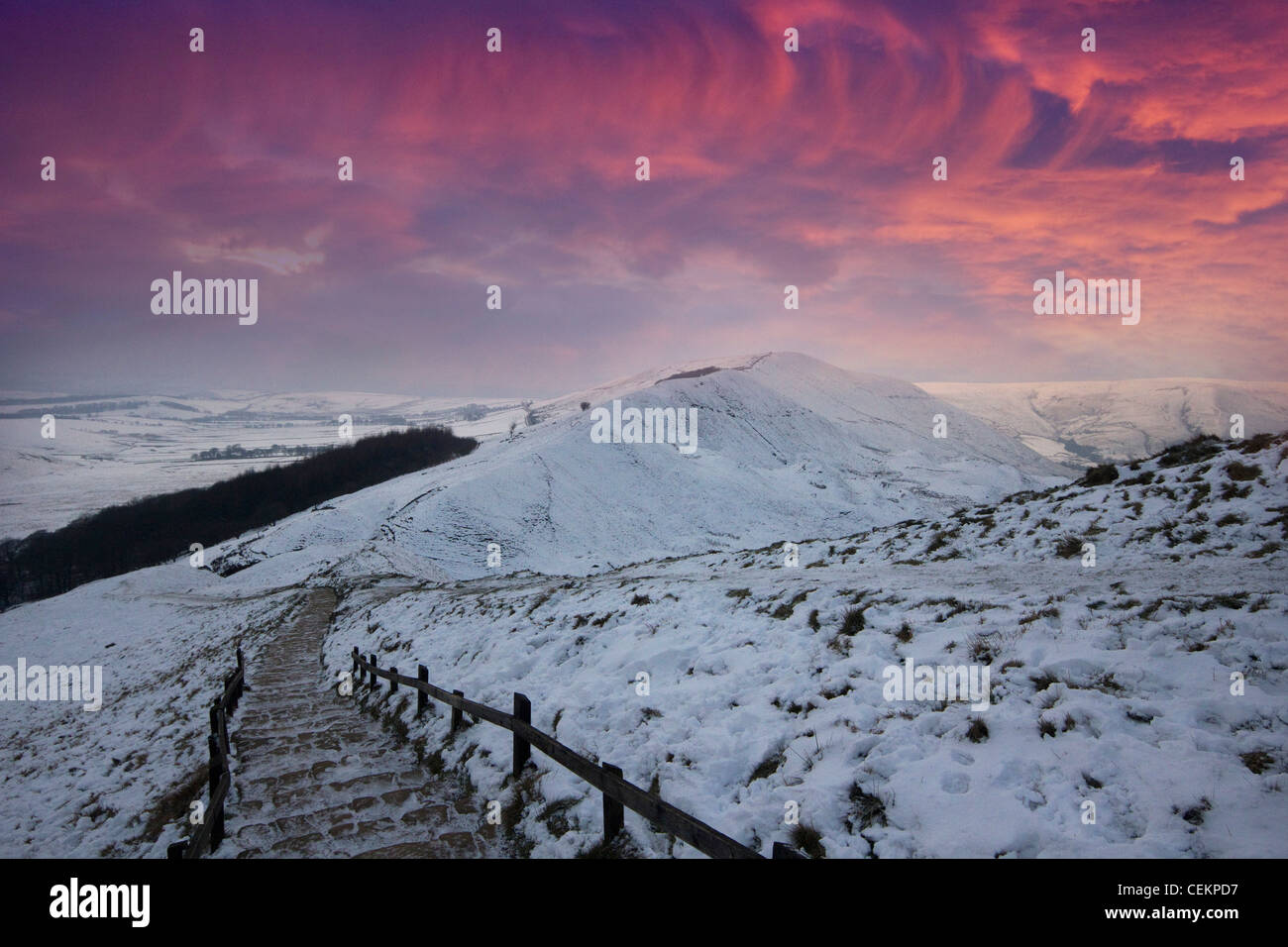 Mam tor sunset hi-res stock photography and images - Alamy