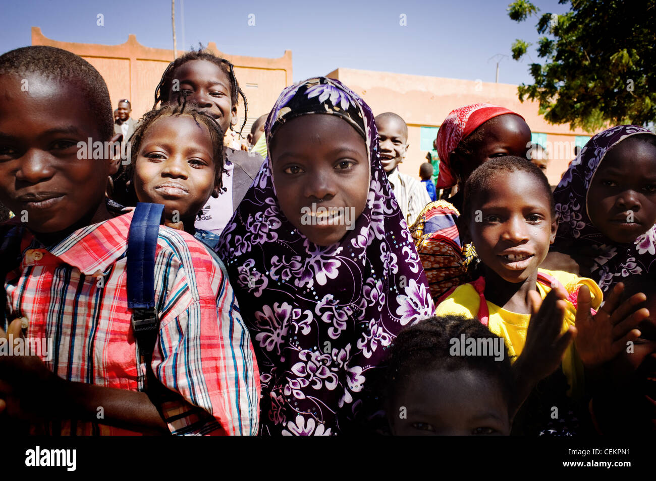 African children from Niamey, Niger Stock Photo - Alamy