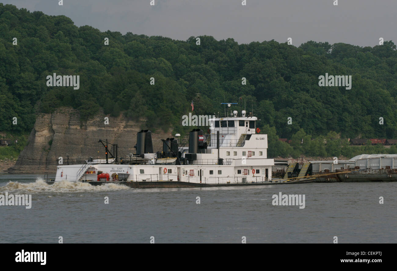 Tower rock mississippi river missouri hi-res stock photography and ...