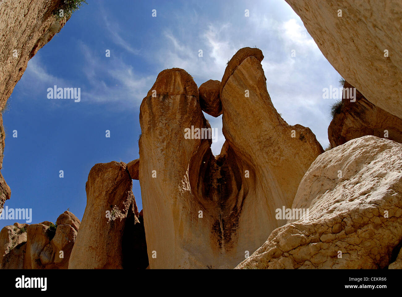 Desert sandstone view Stock Photo - Alamy