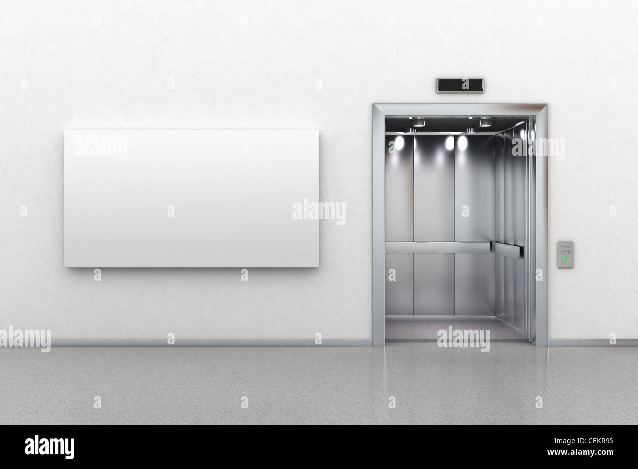 Elevator door open hi-res stock photography and images - Alamy