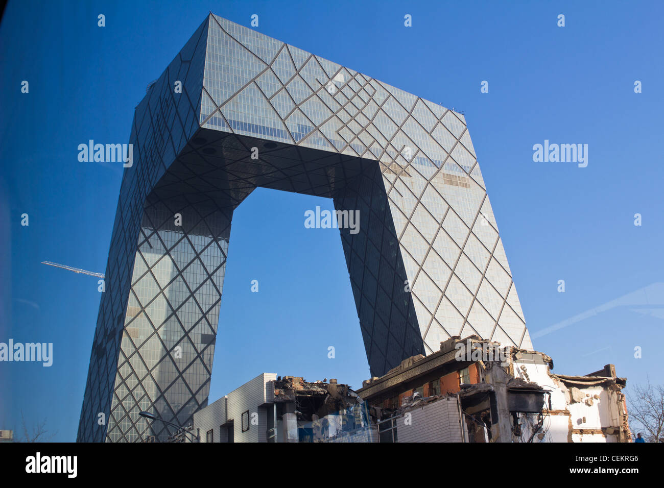 Cctv building beijing construction hi-res stock photography and images ...
