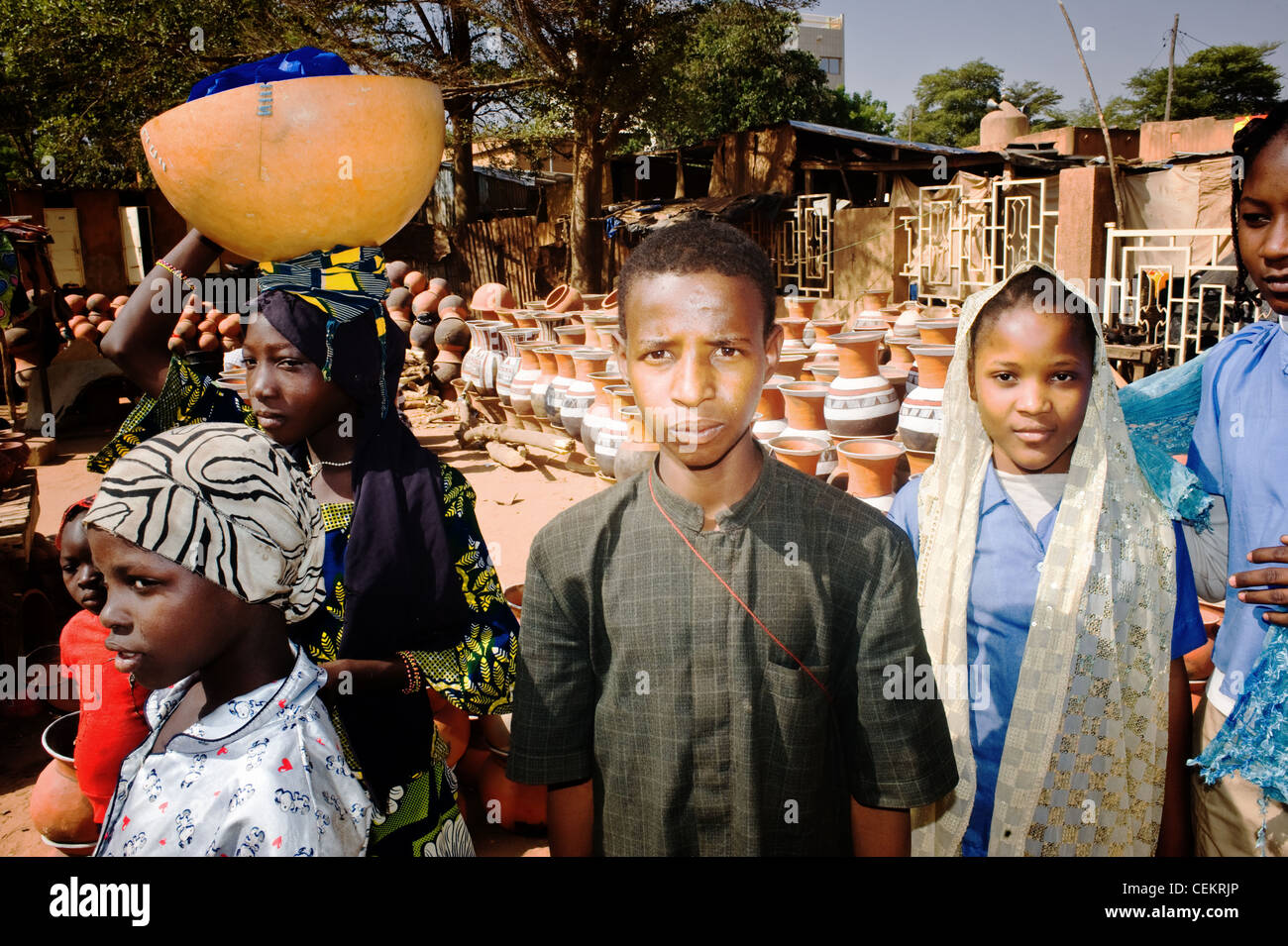 Niger children hi-res stock photography and images - Alamy