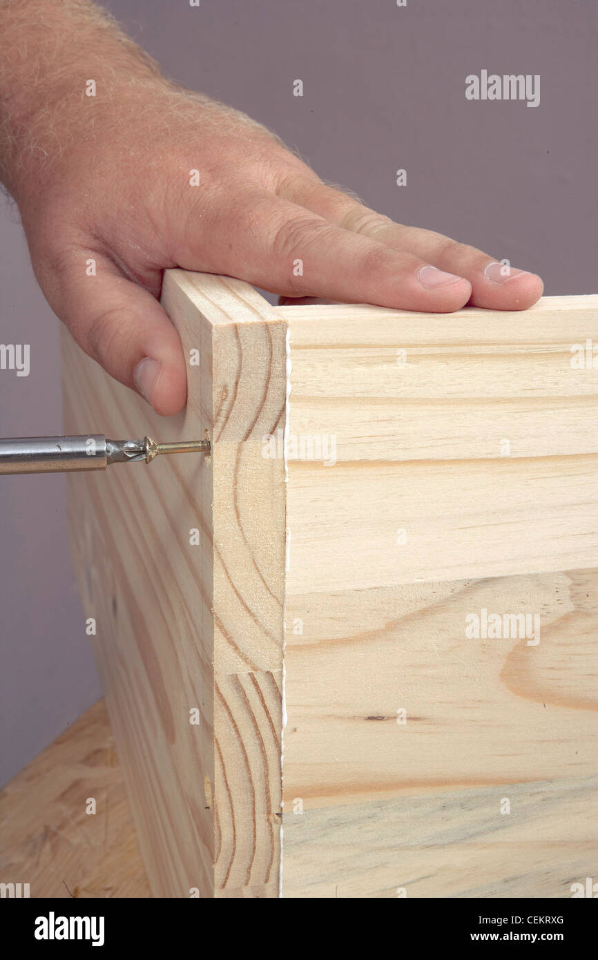 Watch that space This stacked shelf unit makes an ideal room divider ...