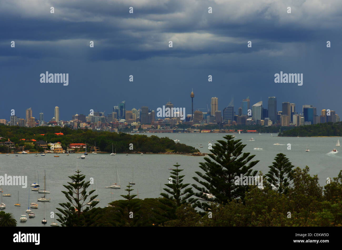A powerful storm gathering over Sydney, Australia Stock Photo - Alamy