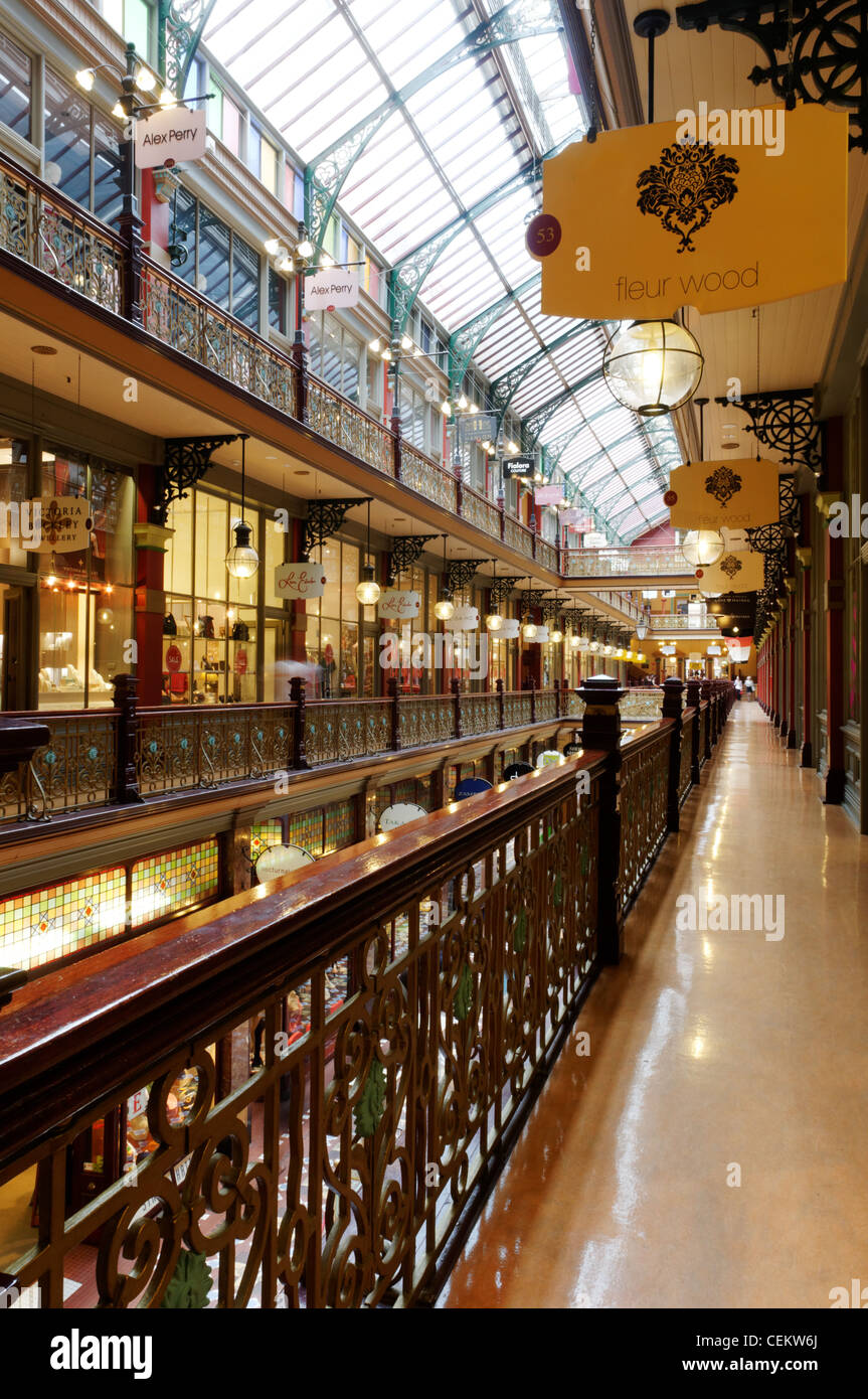 Inside The Strand shopping centre in Sydney Australia Stock Photo - Alamy