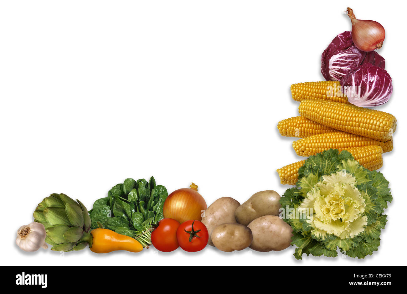 A selection of vegetables Stock Photo - Alamy