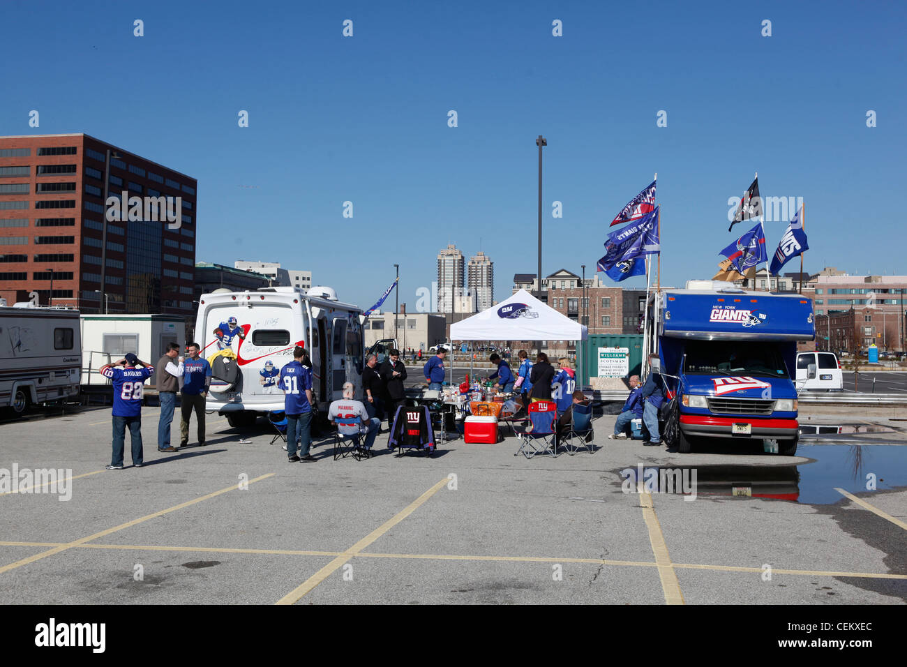 New york giants fans hi-res stock photography and images - Alamy