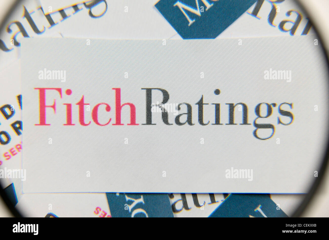 Fitch logo credit ratings logo hi-res stock photography and images - Alamy