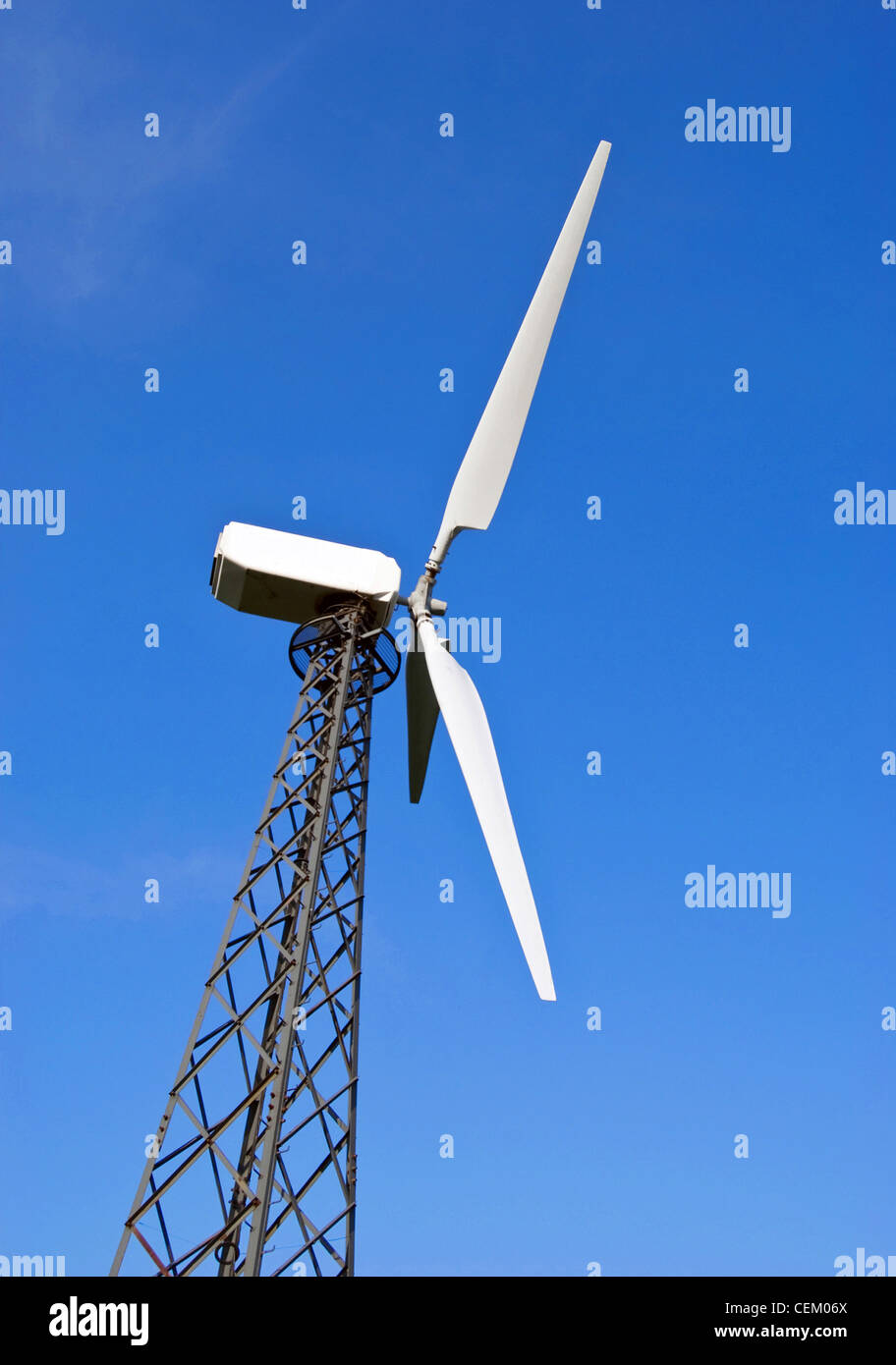 Wind power station on background hi-res stock photography and images ...