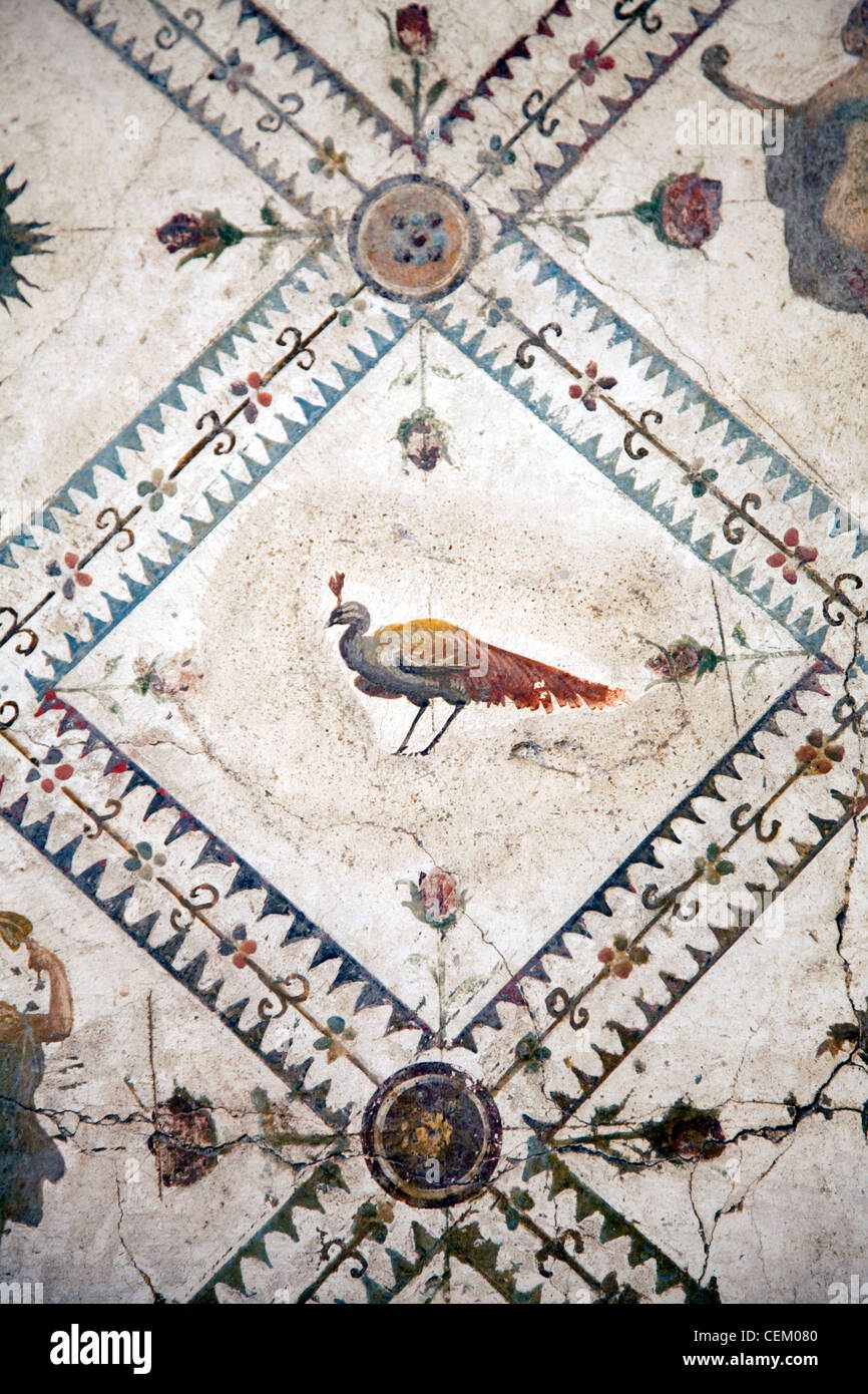 Italy, Naples, Naples Museum, from the Villa of Arianna in Stabiae ...