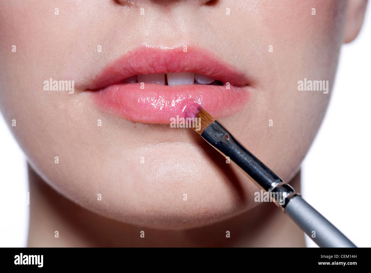Bottom lip hi-res stock photography and images - Alamy