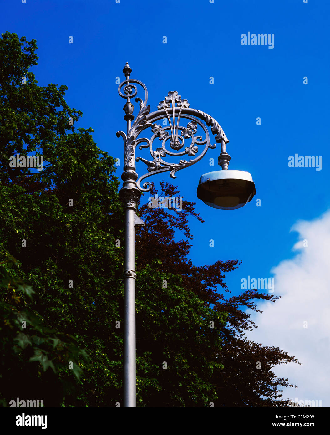 Dublin Street Lamp, Dublin City, County Dublin, Ireland Stock Photo - Alamy