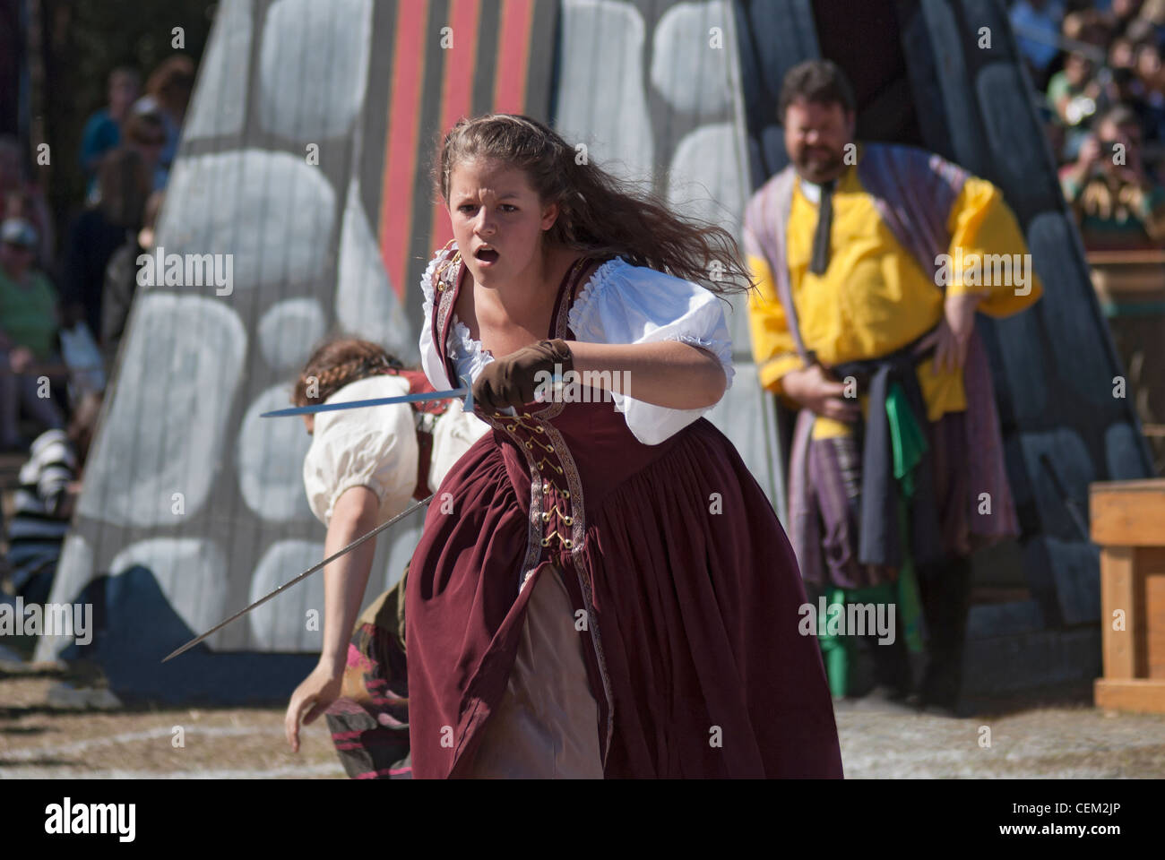 Annual hoggetowne medieval faire in hi-res stock photography and images ...