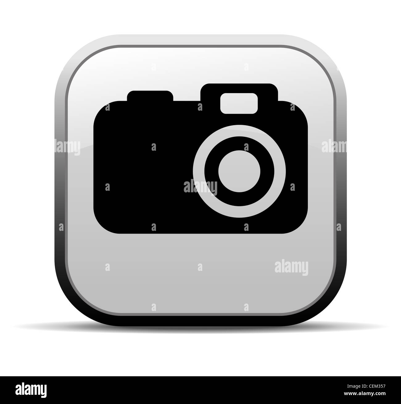 Picture button Icon website apps Stock Photo - Alamy