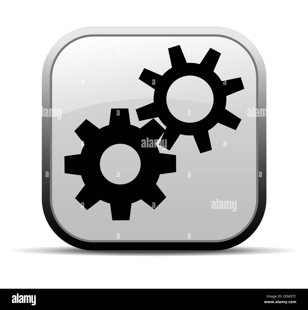 Black System Preferences Icon