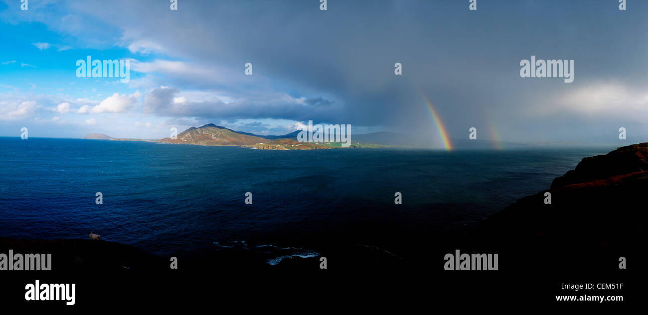 Dunree Head And Lough Swilly, Inishowen, Co Donegal, Ireland Stock ...