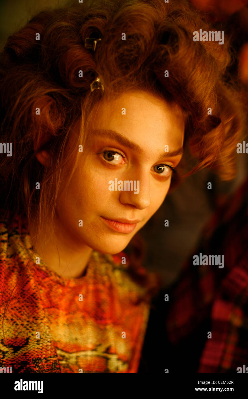 Vivienne Westwood Backstage London Ready to Wear Autumn Win Stock Photo ...