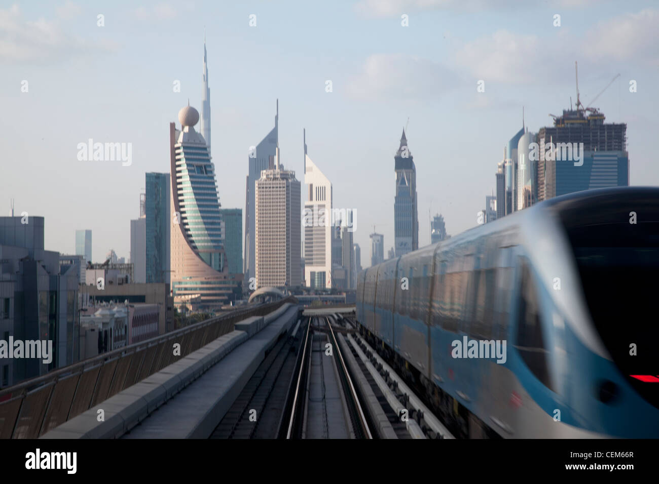 Dubai metro hi-res stock photography and images - Alamy