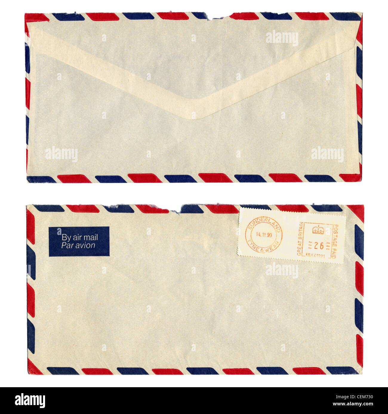 United postage stamp us airmail hi-res stock photography and images - Alamy