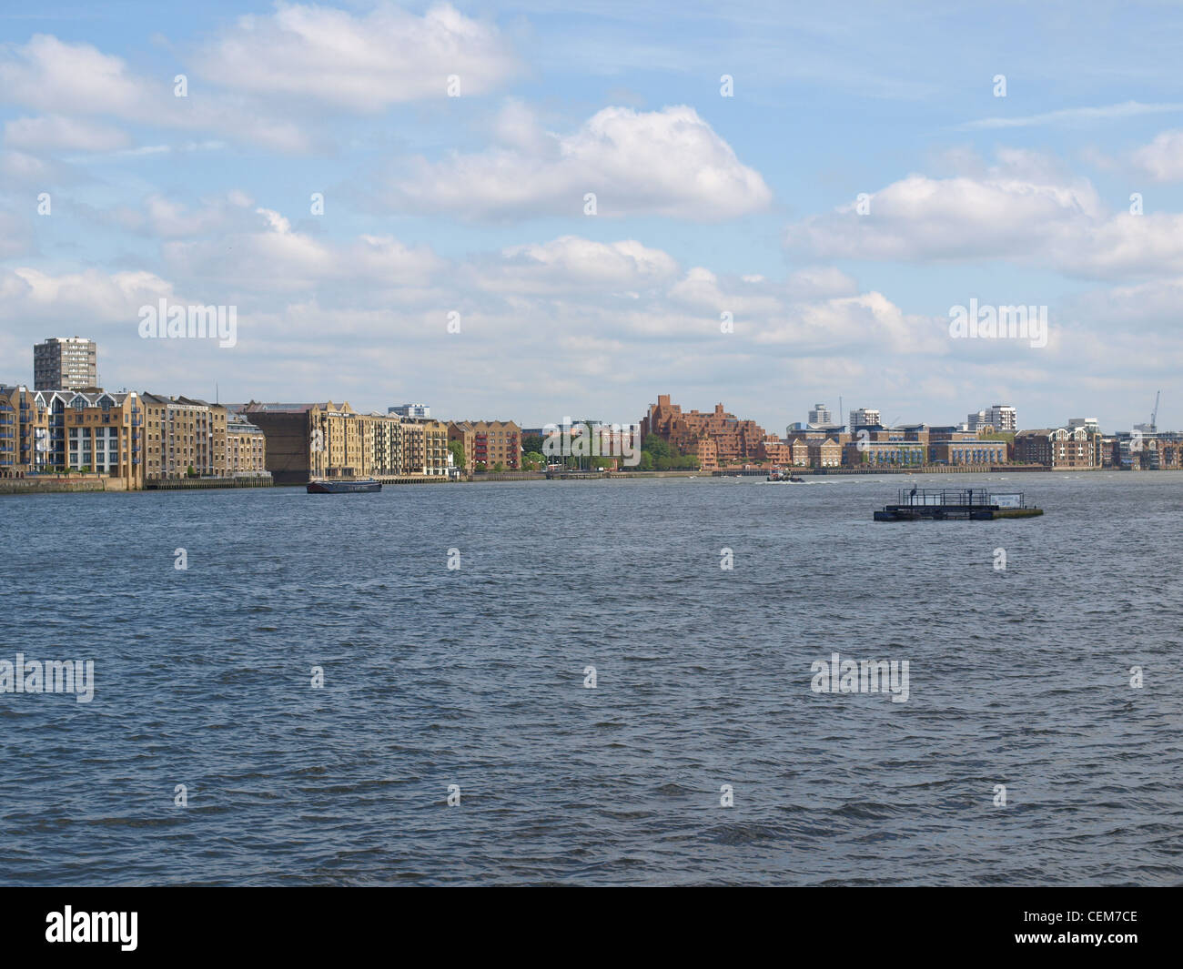 Panorama london docks hi-res stock photography and images - Alamy
