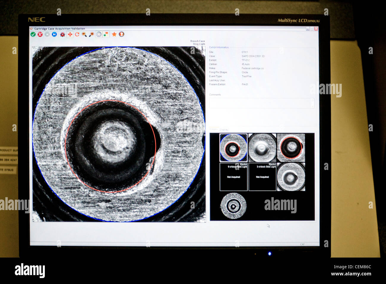 Ballistics forensic hi-res stock photography and images - Alamy