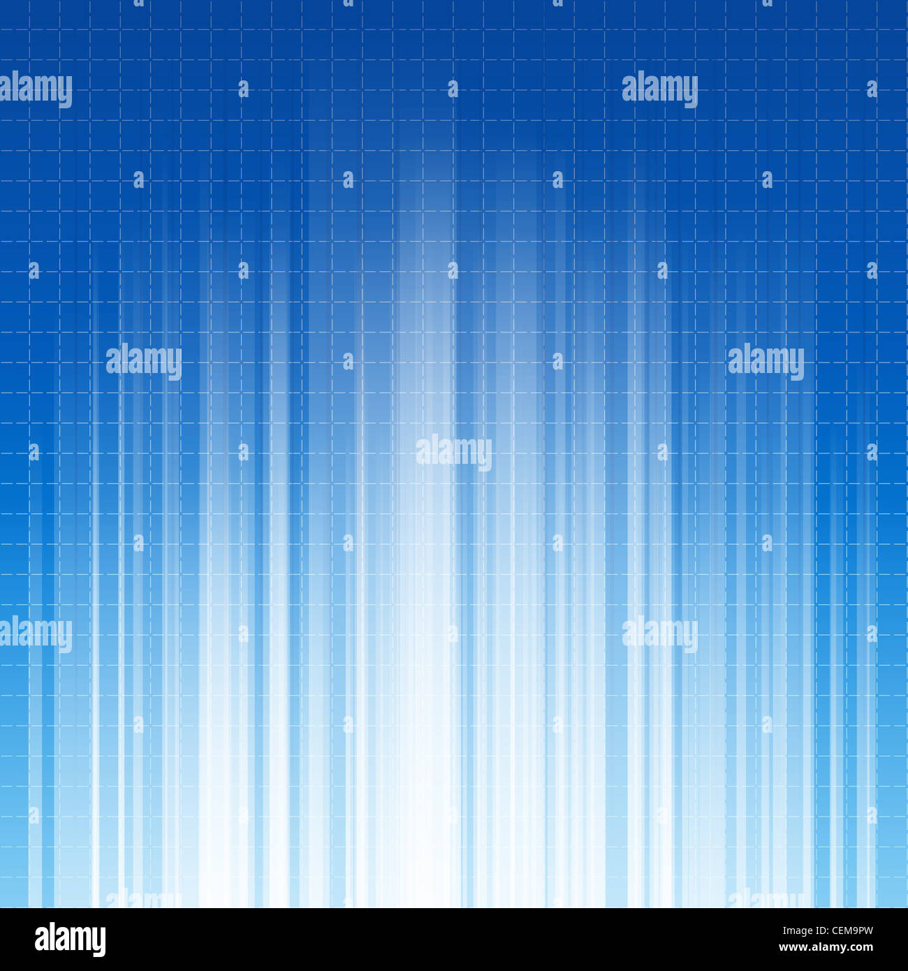 Abstract Illustration in Blue - Cool Illustration in blue color with ...