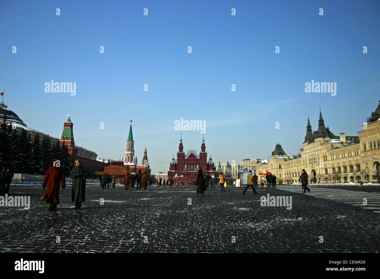 Red Square in Moscow Stock Photo - Alamy