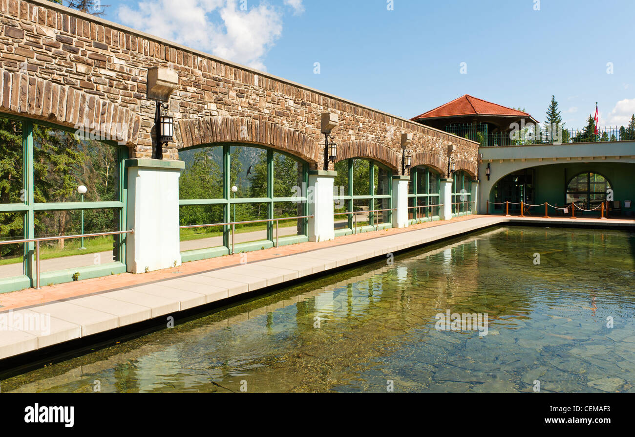 Bathing pavillion cave basin national hi-res stock photography and ...