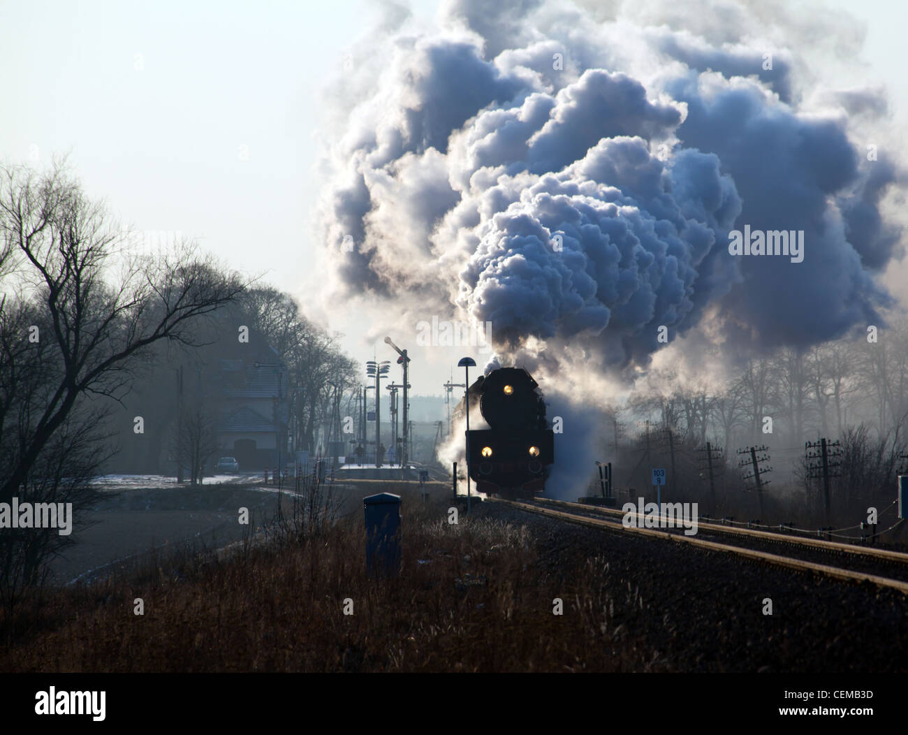 Retro locomotive hi-res stock photography and images - Alamy