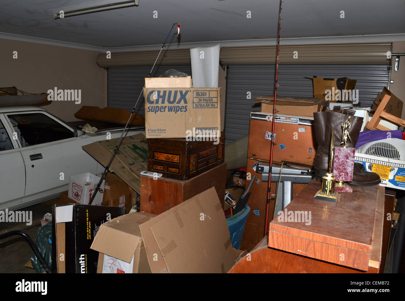 Messy clutter untidy stuff chaos hi-res stock photography and images ...