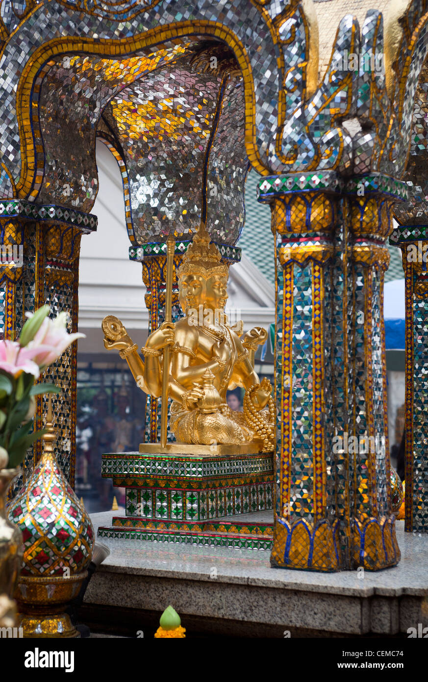 The Erawan Shrine Bangkok Stock Photo - Alamy